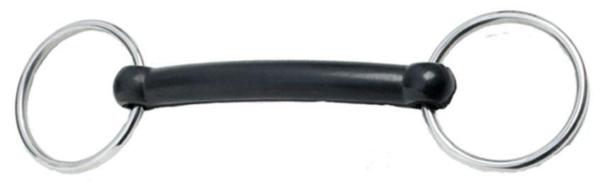 Flexible Rubber Ring Snaffle Bit from Zilco – Riding & Harness Stuff