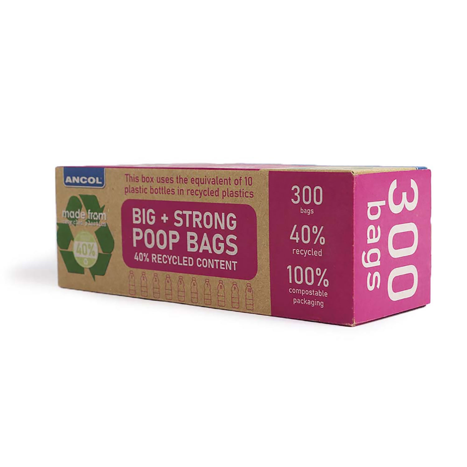 Ancol Made From Scented Giant Poop Bag Refill – Riding & Harness Stuff