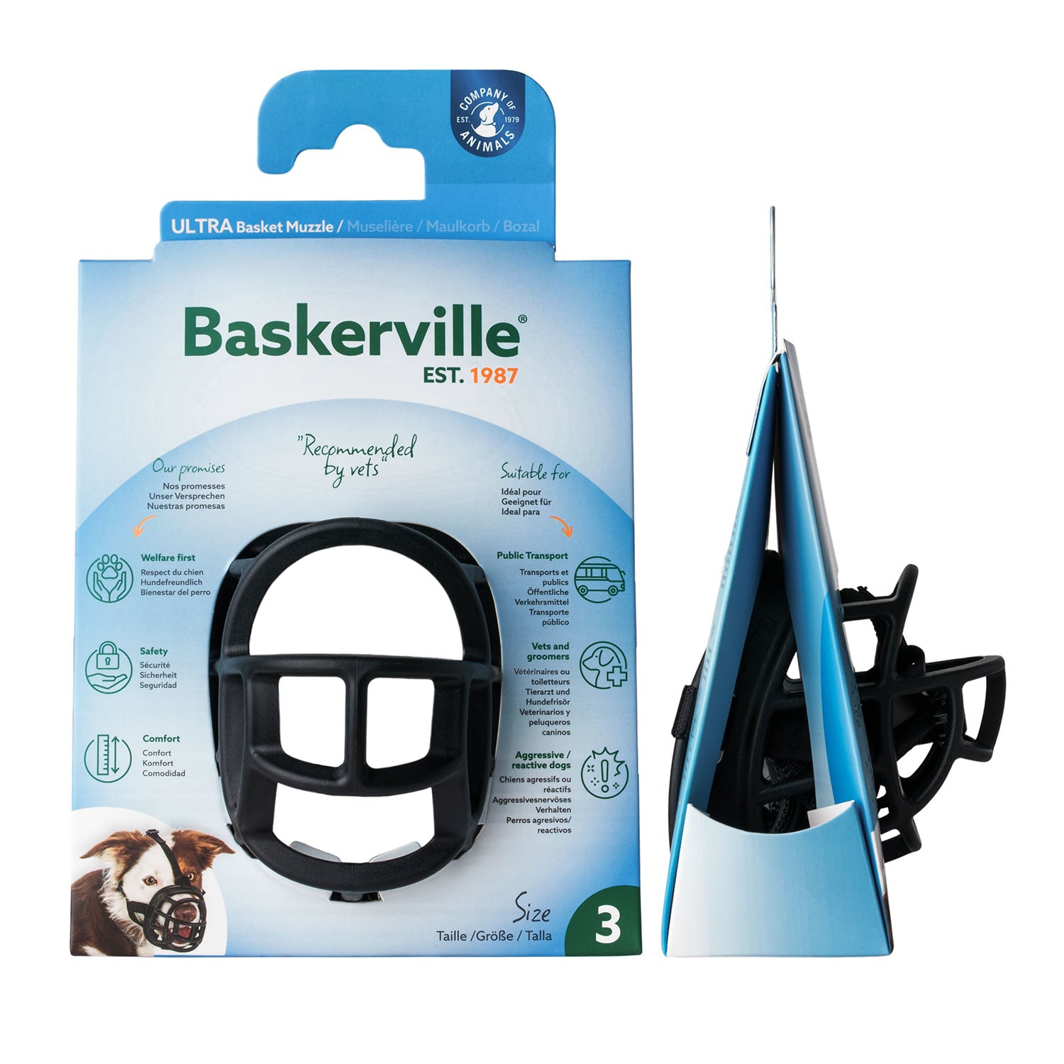 Baskerville Ultra Muzzle from Baskerville – Riding & Harness Stuff