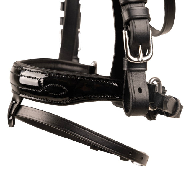 Ideal Luxe Leather Anatomical Driving Bridle Patent from Ideal – Riding ...