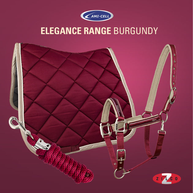 Lami-Cell Elegance Dressage Saddlecloth, Halter and Lead Rope Set ...