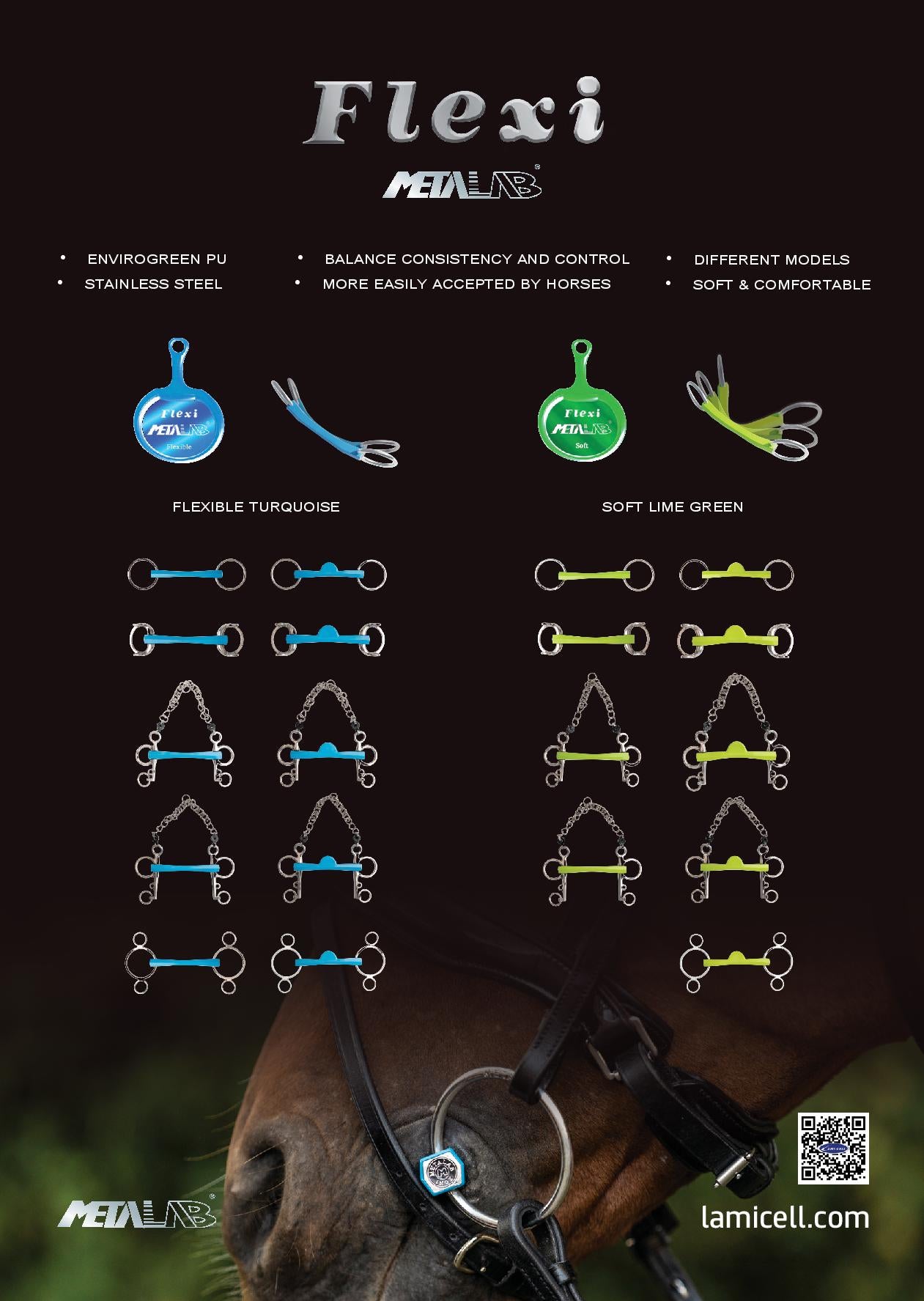 Metalab Flexible Snaffle Mullen Bit – Riding & Harness Stuff