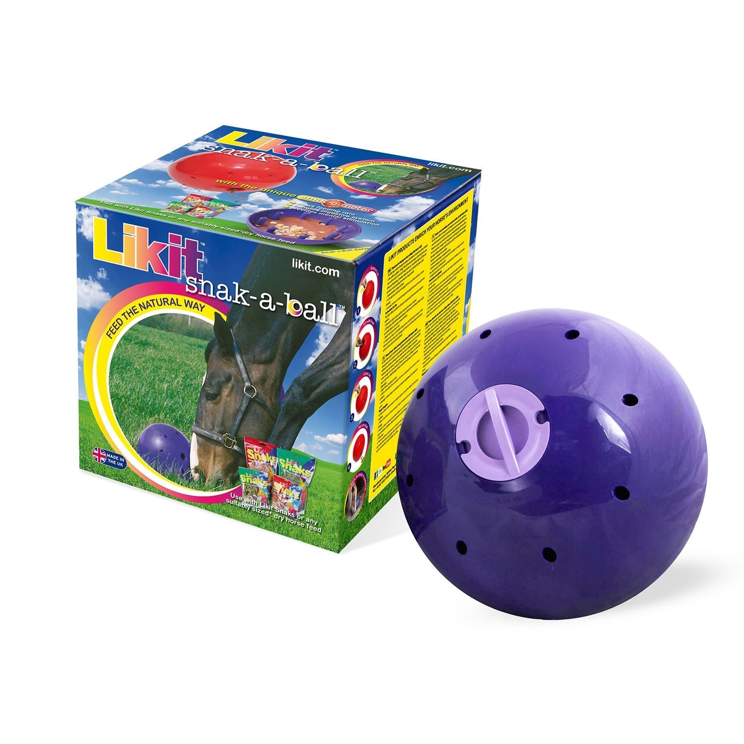 Likit Snak-A-Ball from Likit – Riding & Harness Stuff