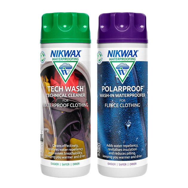 Nikwax Tech Wash/Polar Proof Twin Pack from Nikwax – Riding & Harness Stuff