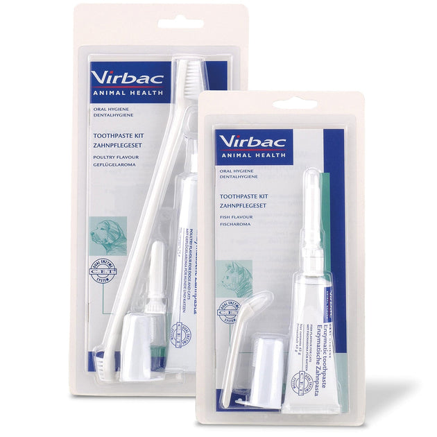 Toothpaste Kit For Dogs Poultry Flavour from Virbac – Riding & Harness ...