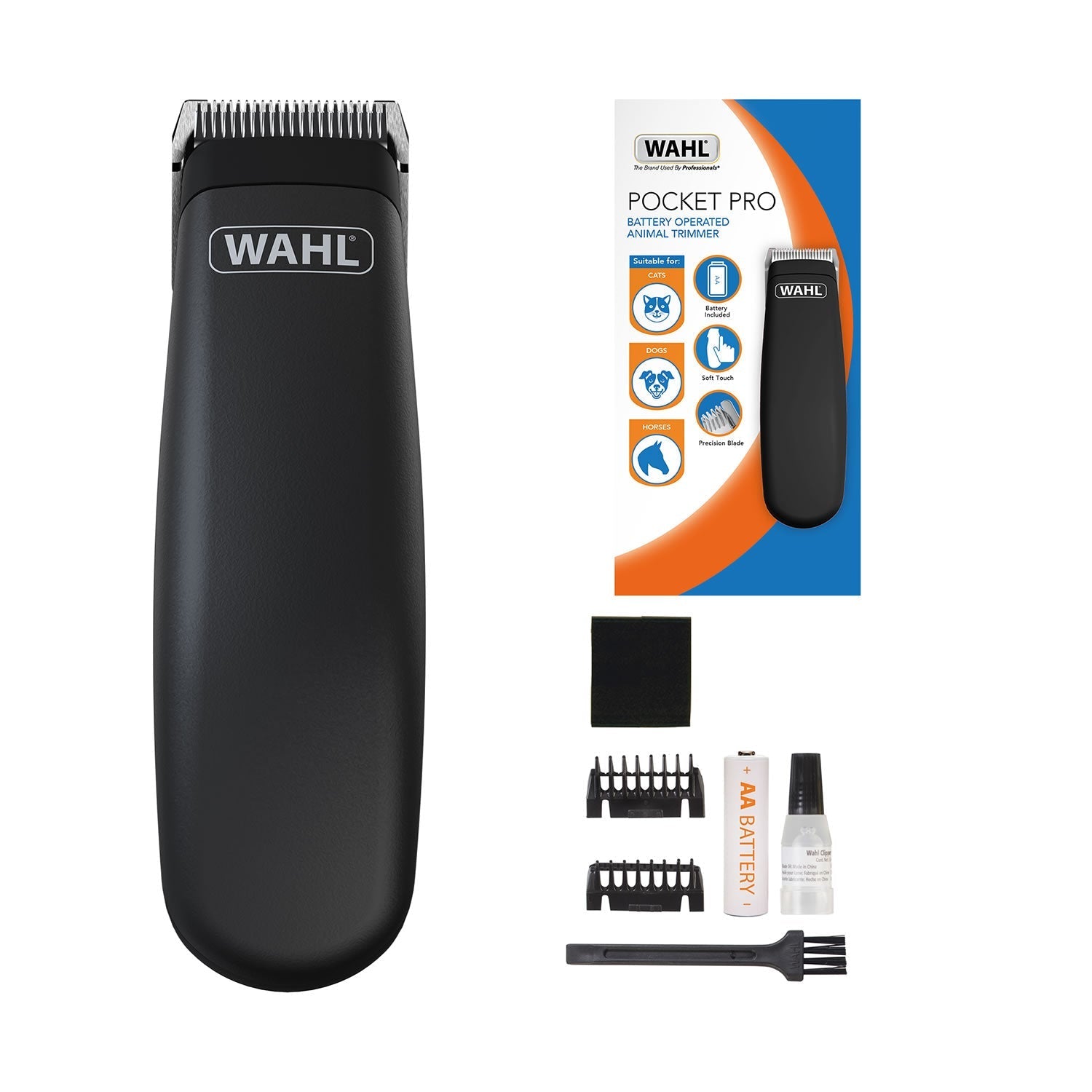 Wahl Pocket Pro Pet Battery Operated Trimmer Kit – Riding & Harness Stuff