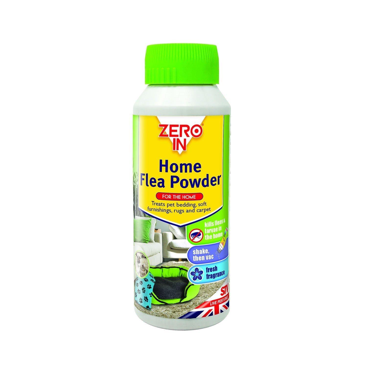 Zero In Home Flea Powder from STV International – Riding & Harness Stuff