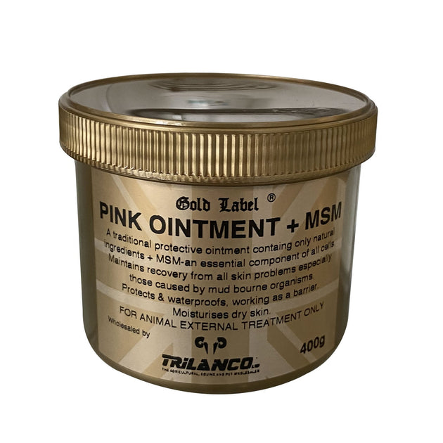 Gold Label Pink Ointment + Msm from Gold Label – Riding & Harness Stuff