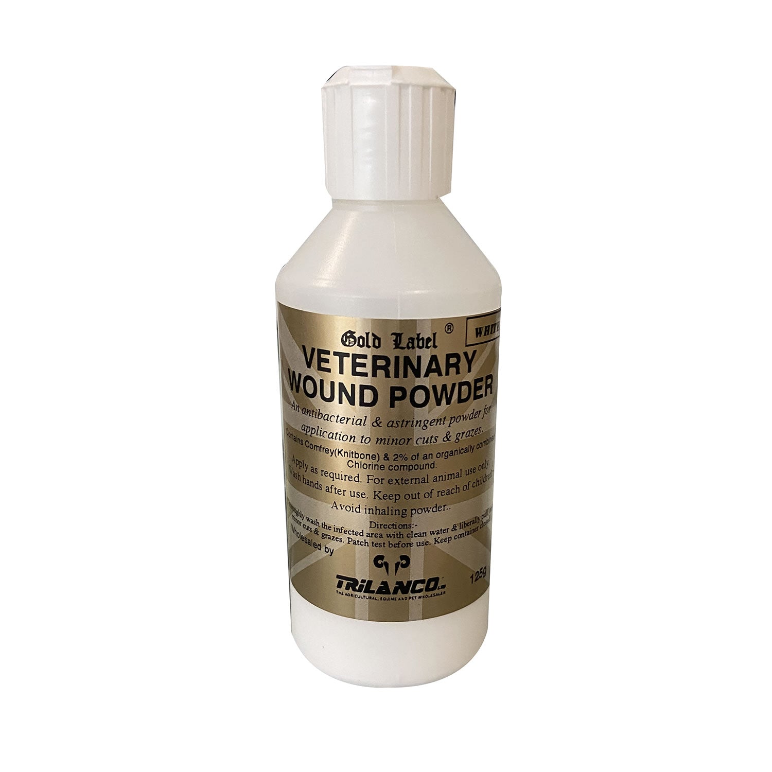 Gold Label Veterinary Wound Powder from Gold Label – Riding & Harness Stuff