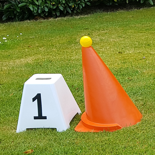 Cone Course Marker Individual from Ideal – Riding & Harness Stuff