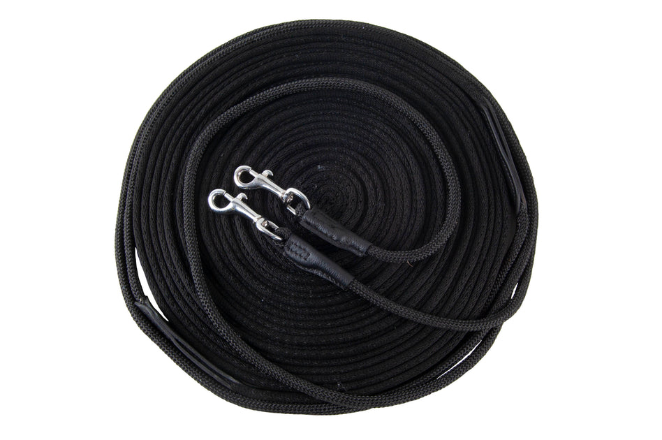 Double lunging line Long Reins from Ideal – Riding & Harness Stuff