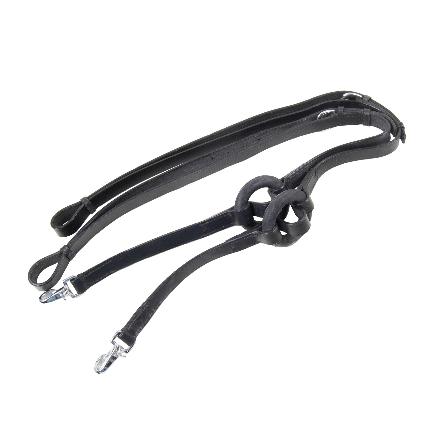 Ideal Leather Side Reins With Rubber Ring from Ideal – Riding & Harness ...