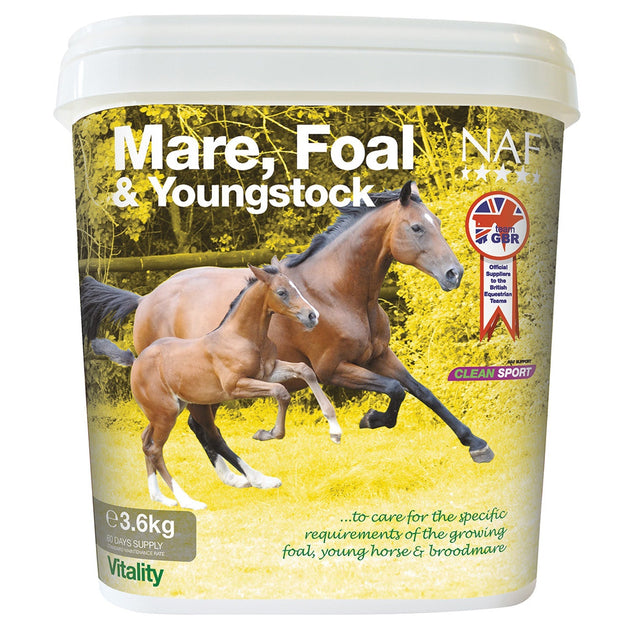 Naf Mare, Foal & Youngstock Supplement from NAF – Riding & Harness Stuff