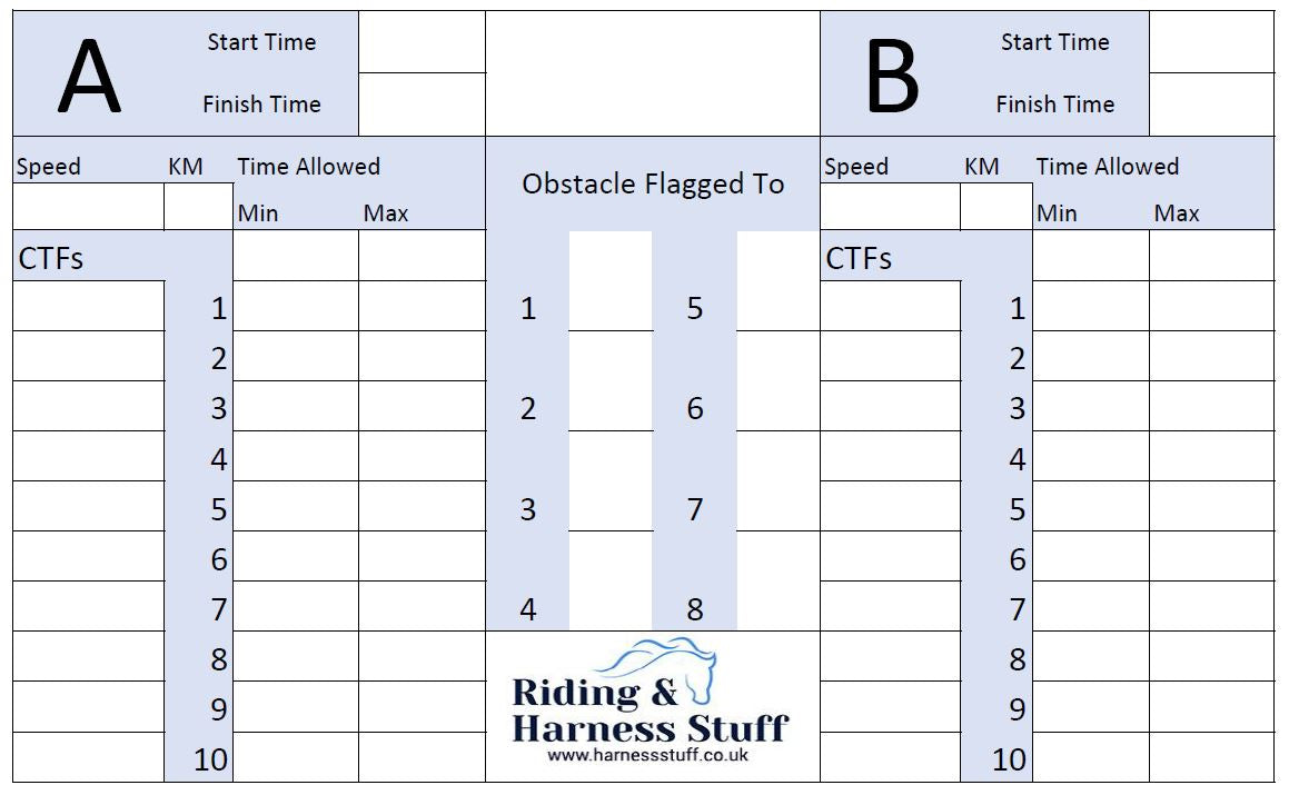 Marathon Times Laminated Sheet from Riding & Harness Stuff