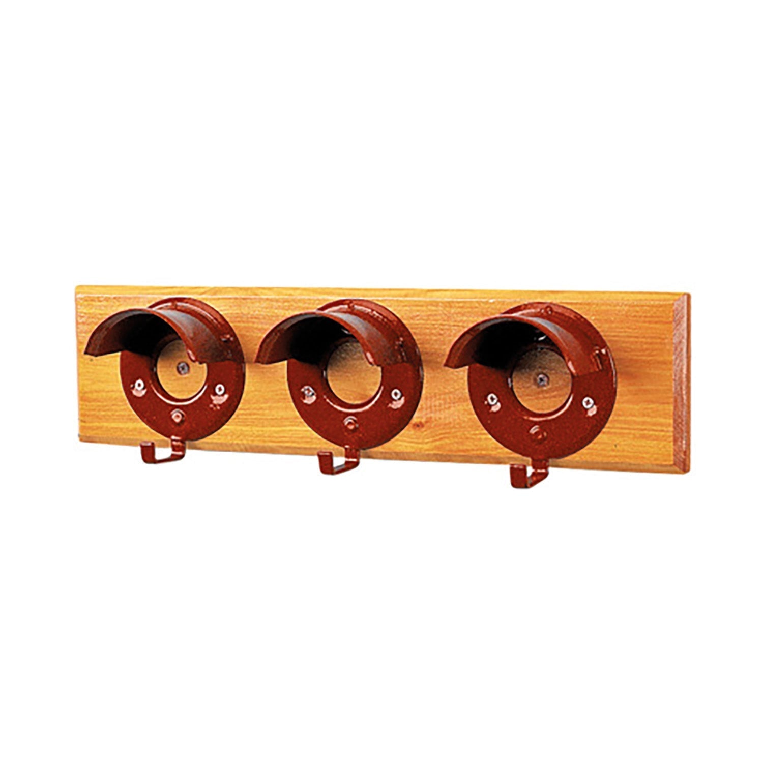 Stubbs Bridle Rack Set Of 3 On Board from Stubbs – Riding & Harness Stuff