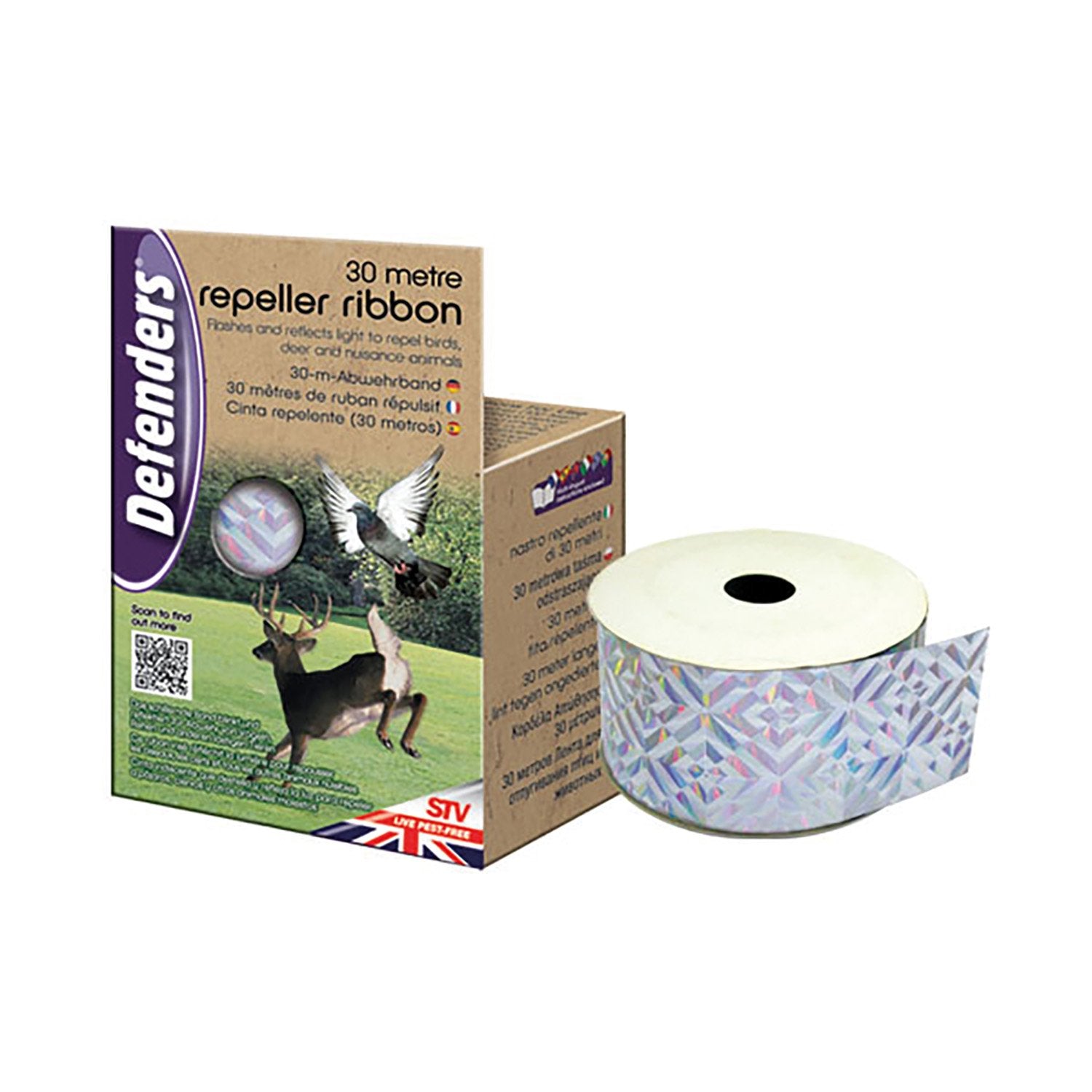 Defenders Repeller Ribbon 30m from STV International – Riding & Harness ...