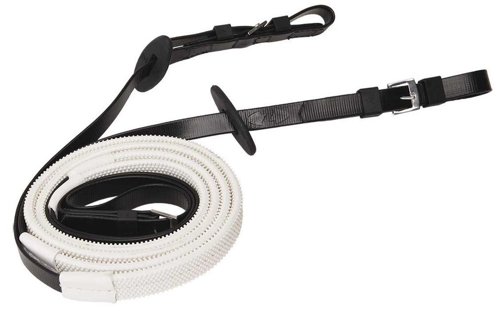 Zilco 16mm Rein Buckle End Race Reins White Grip Small Pimple from ...