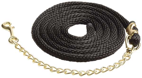Braided Nylon Lead Rope 60cm with Chain from Zilco – Riding & Harness Stuff