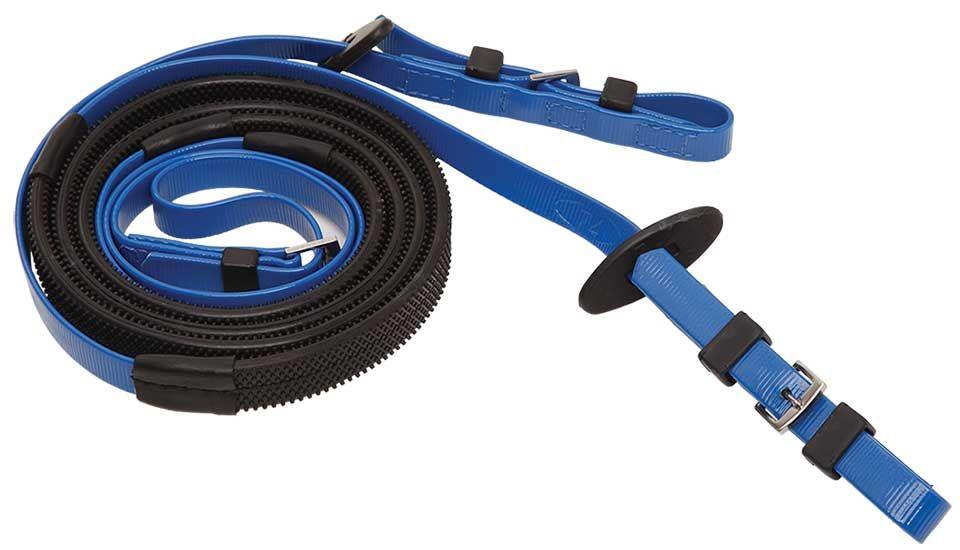 Zilco 16mm Rein Buckle End Race Reins Black Grip Small Pimple from ...